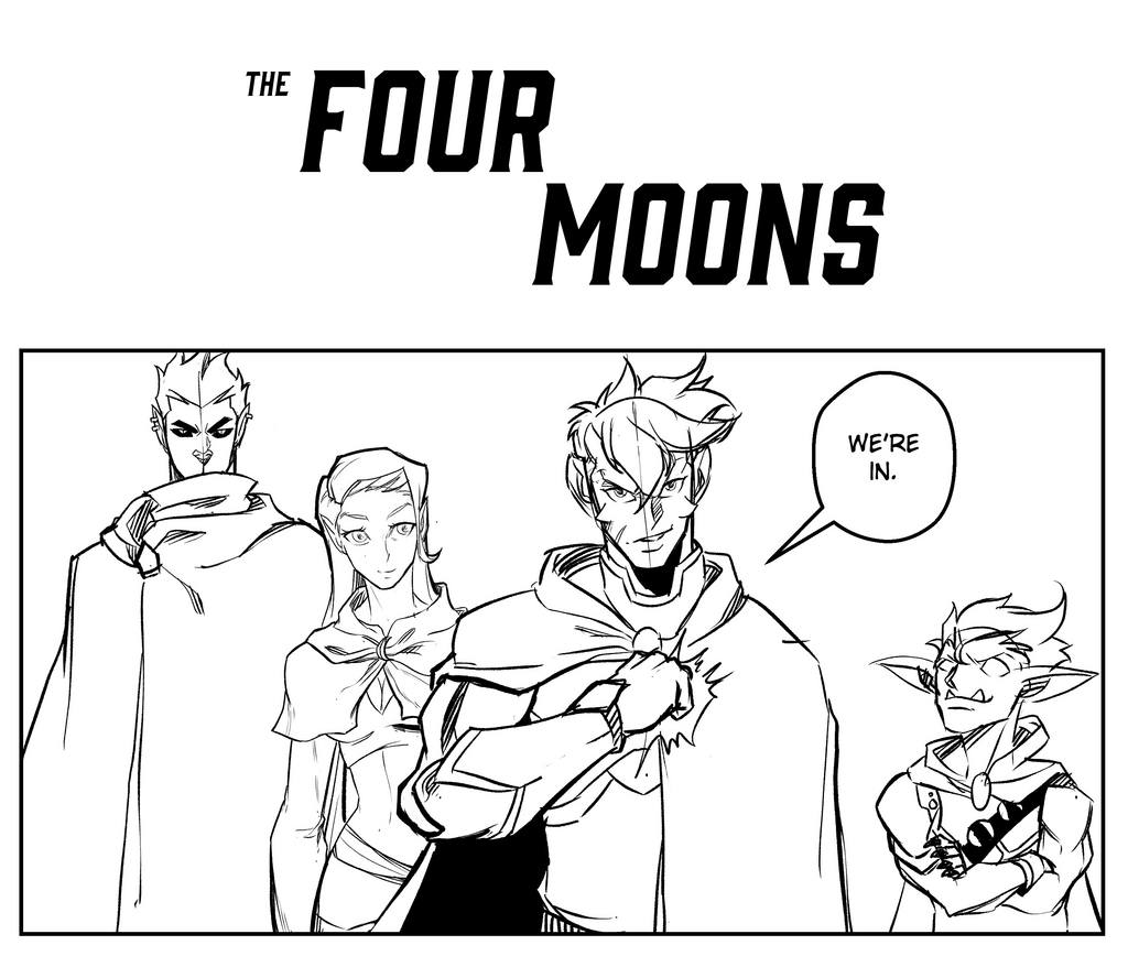 Get Ready for the Four Moons One Shot Manga!