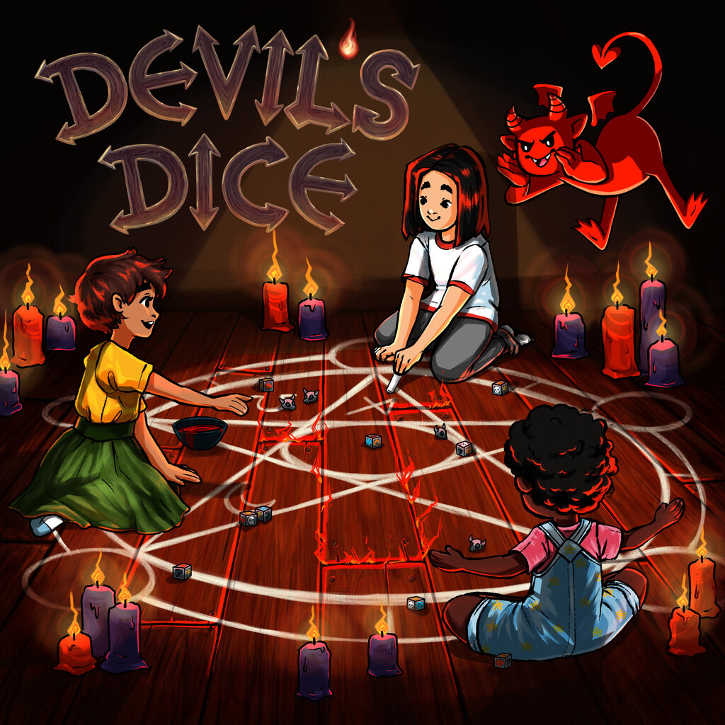 Get Ready for Devil's Dice : A 🎲 rolling game of bluffing and chance