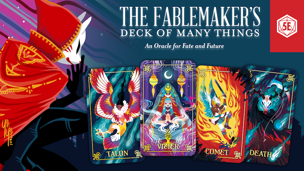 Get Ready for The Fablemaker's Deck of Many Things for 5e