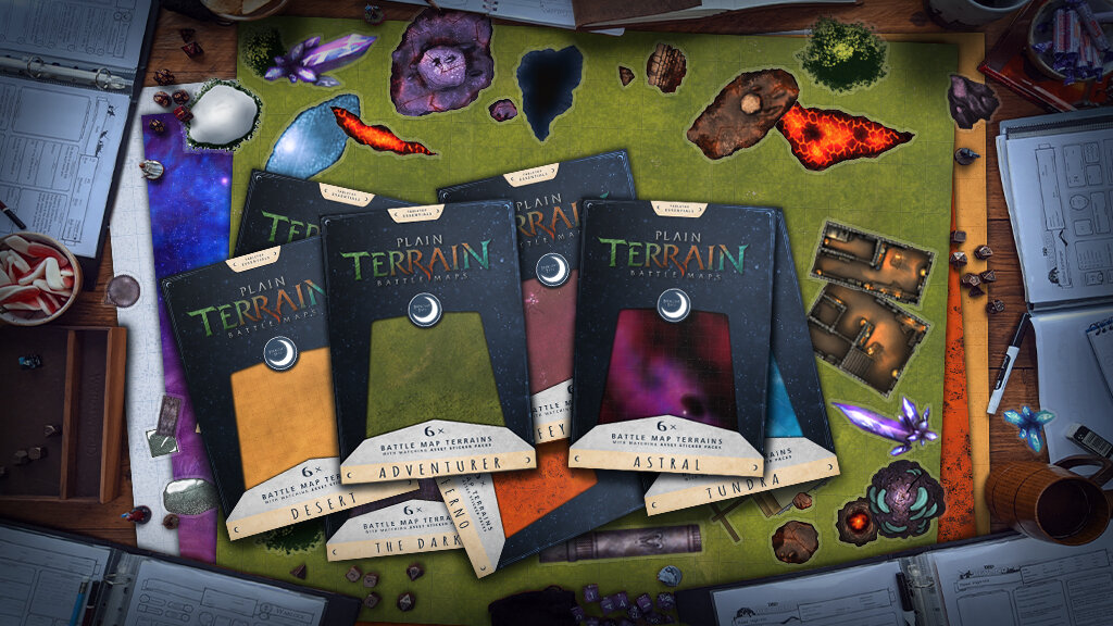 Be ready for ANYTHING! | Plain Terrain battle maps & assets