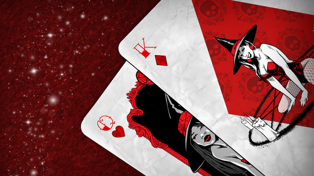 Launching soon: Bad Witch - Illustrated Playing Card Deck