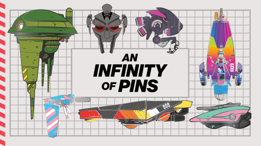 Blast Off with An Infinity of Pins