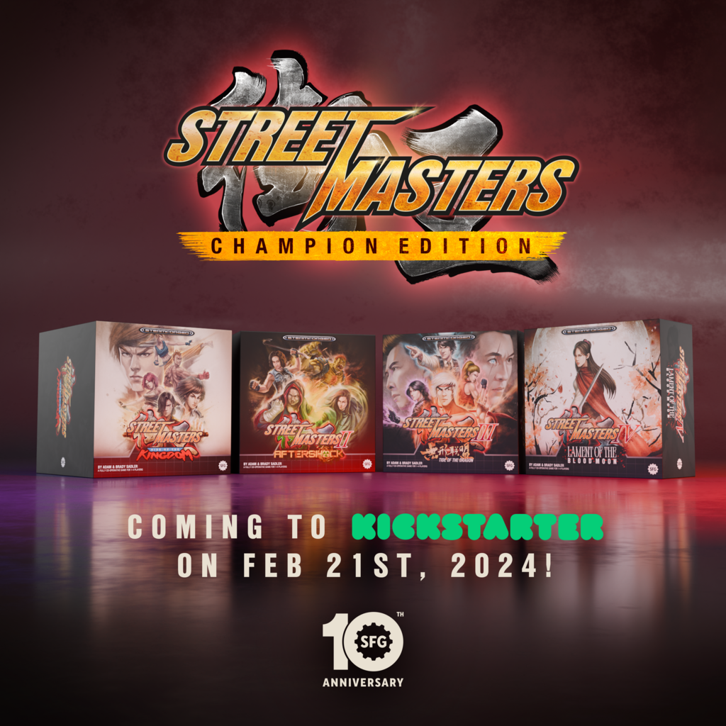 FIGHT! Street Masters: Champion Edition is Coming to Kickstarter
