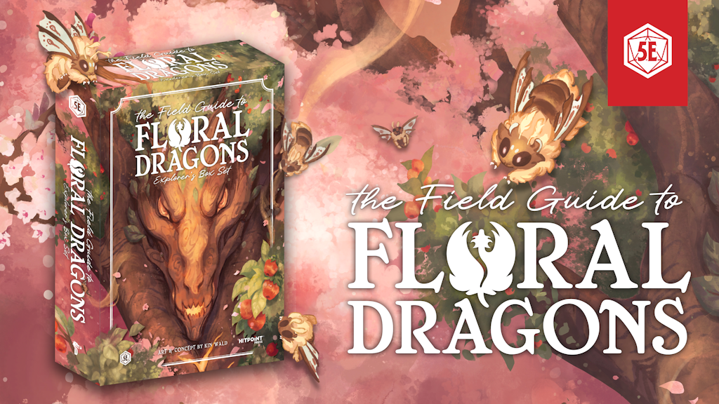Get Ready for The Field Guide to Floral Dragons