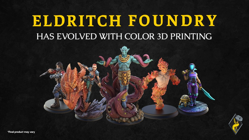 Get Ready for Eldritch Foundry Evolved with Color 3D Printing