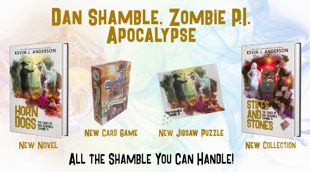 Get Ready for The Dan Shamble Zombie P.I. Apocalypse Pack