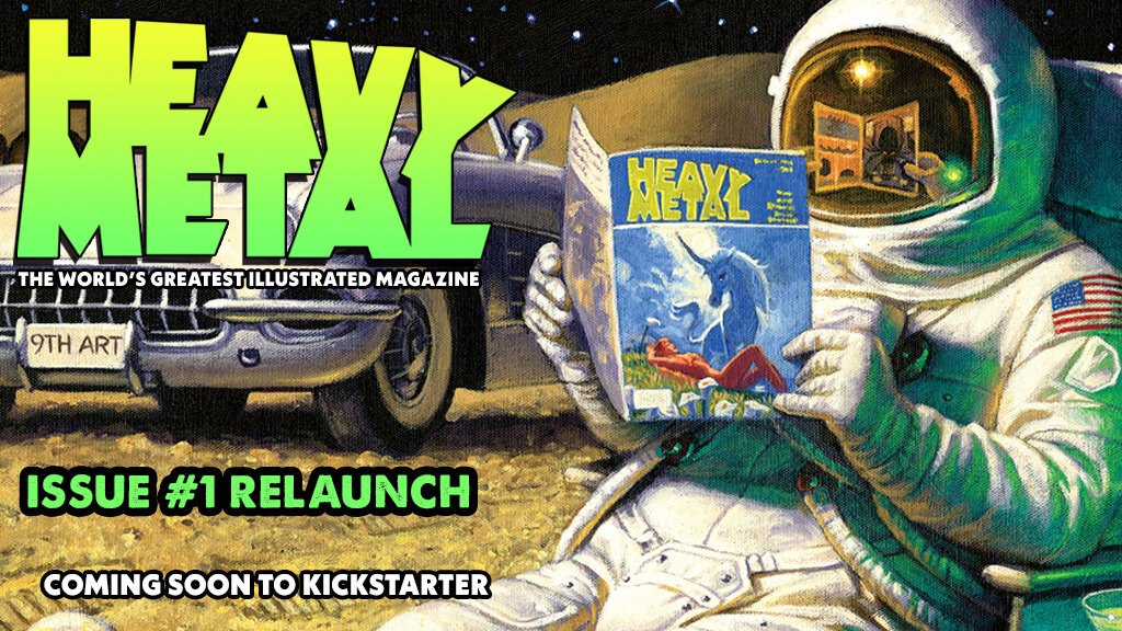 Get Ready for Heavy Metal Magazine #1