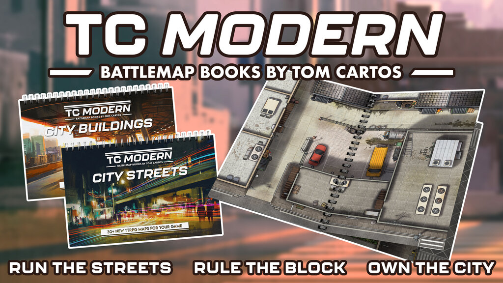 TC MODERN: The Ultimate Customisable Battlemap Collection for Modern ...