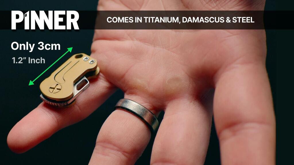 Get Ready for Pinner - The 3cm Damascus Steel Knife