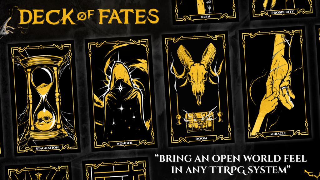 Deck of Fates: A Tarot for 5E+ and any TTRPG