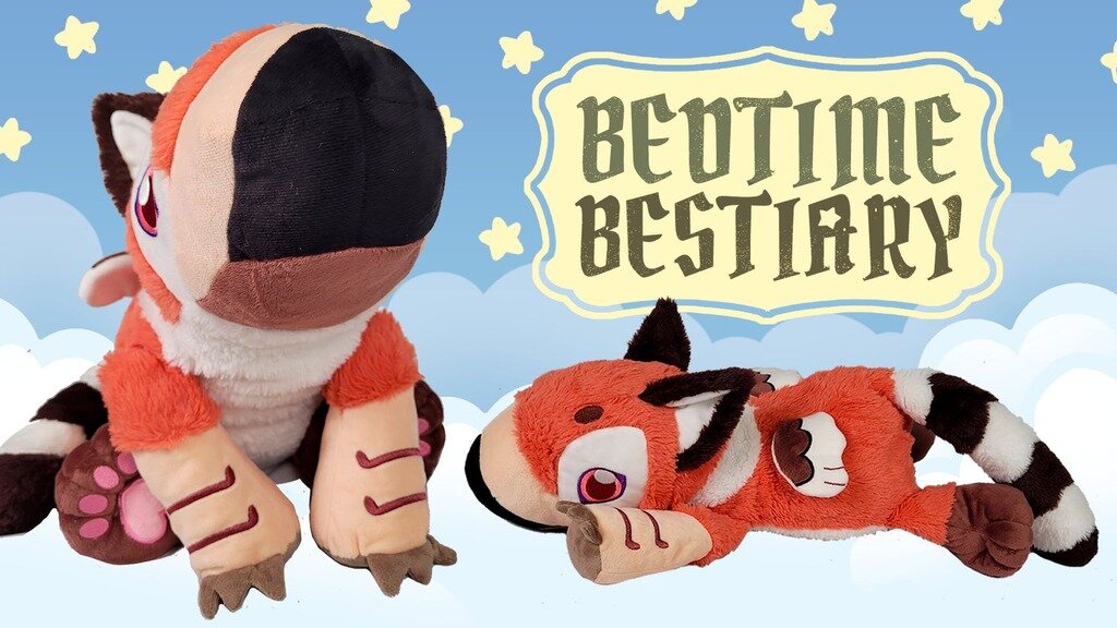 Get Ready for Bedtime Bestiary - Plush beasts from myths and legends!