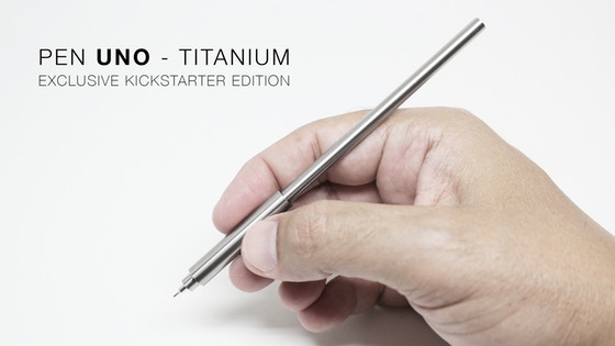 Project Updates for Pen UNO Titanium: The Most Minimal Pen on BackerKit ...