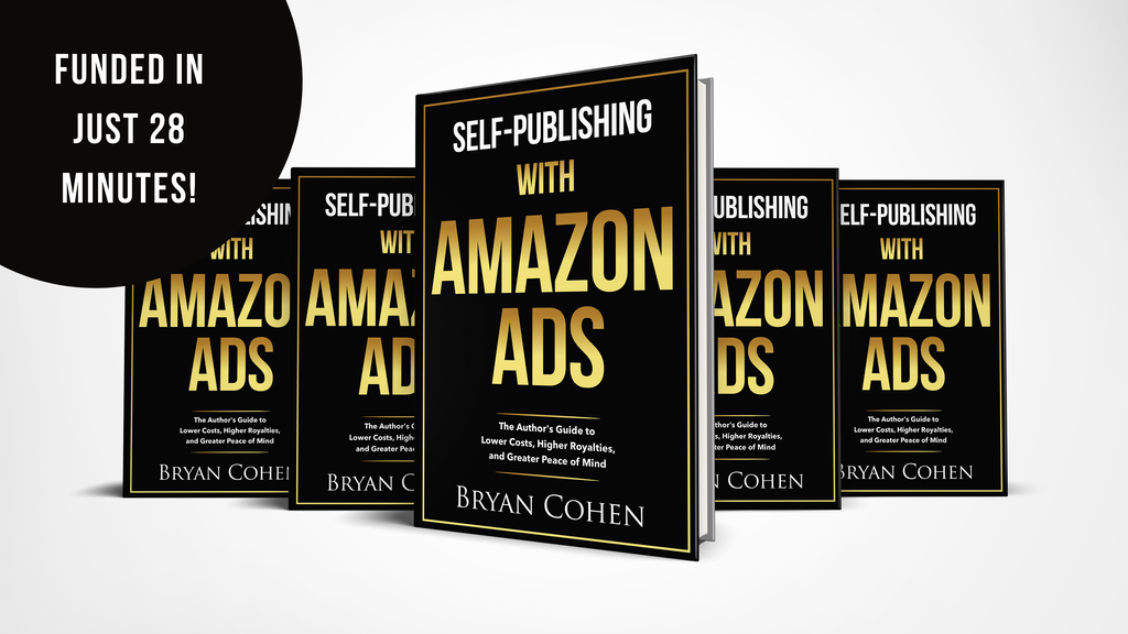 Project Updates for Self-Publishing with Amazon Ads on BackerKit Page 1