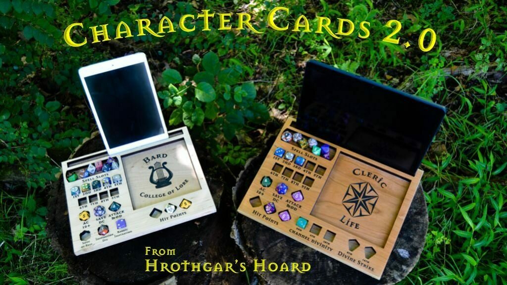 Preorder Character Cards 2.0; 5E Spell and Ability Tracking Cards on ...