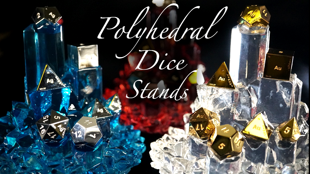 BackerKit Pledge Manager for Crystal Ice: Polyhedral Dice Stands