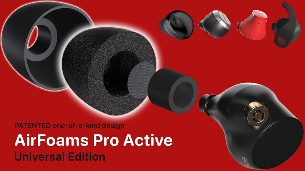 BackerKit Pledge Manager for AirFoams Pro ACTIVE Ear Tips (Universal ...