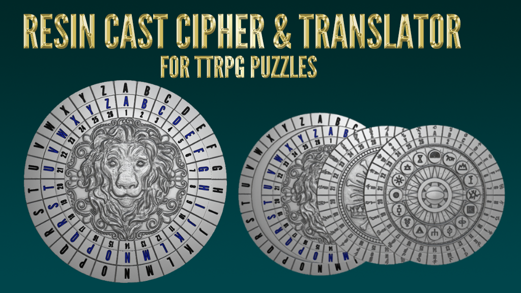 BackerKit Pledge Manager for CAESAR CIPHER & TRANSLATORS for TTRPG ...
