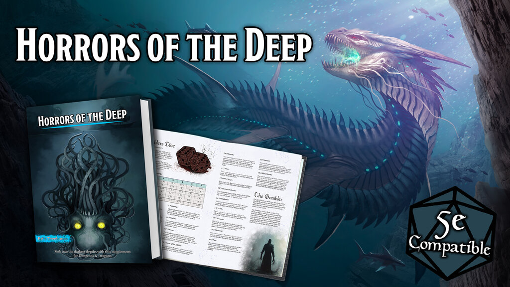 BackerKit Pledge Manager for Horrors of the Deep: The Campaign Setting ...