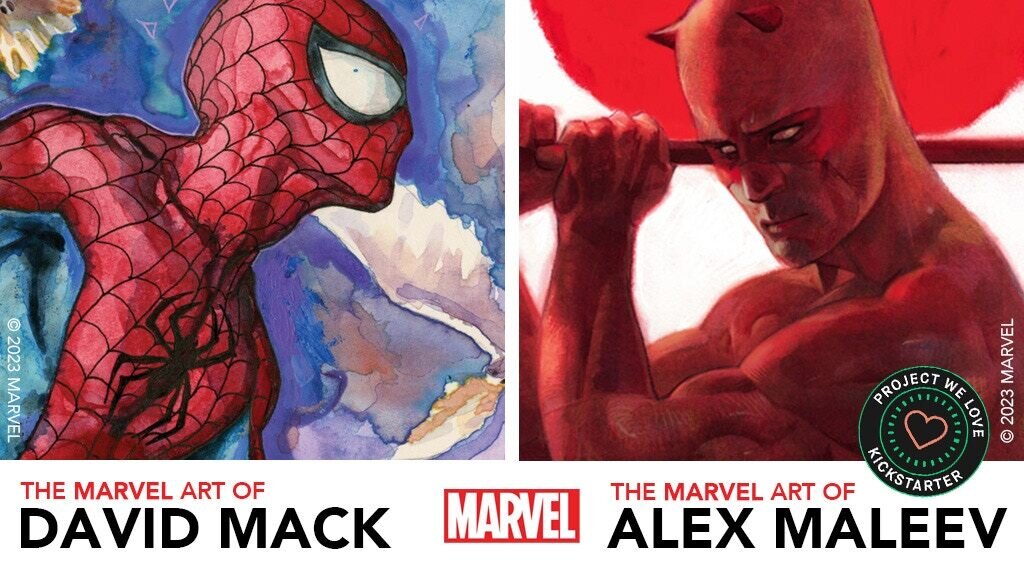 Project Updates for THE MARVEL ART OF DAVID MACK AND ALEX MALEEV—2 ...