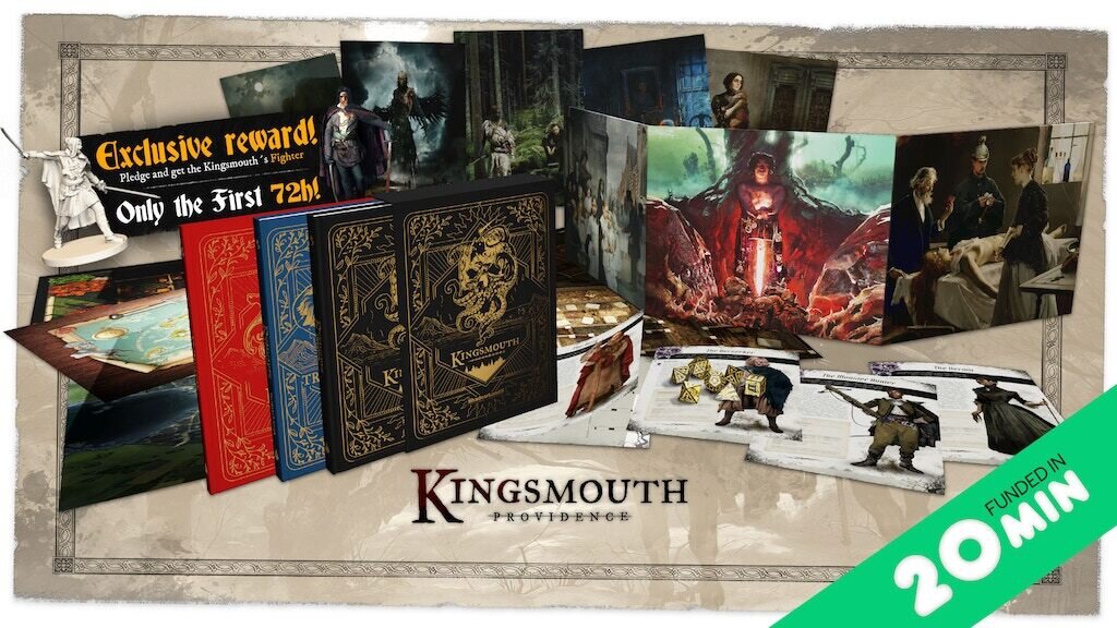 Preorder KINGSMOUTH - A 5e Dark Fantasy Setting on BackerKit