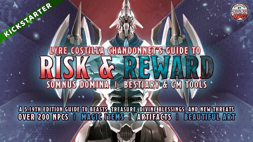 Project Updates for Lyre's Guide to Risk & Reward: A 5th Edition ...