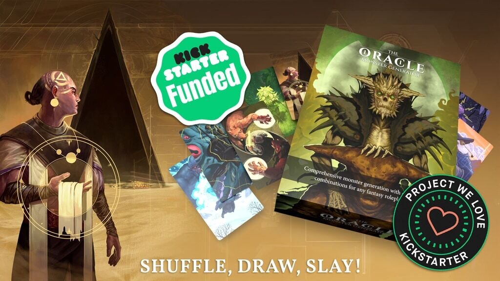 BackerKit Pledge Manager for New Oracle! The Oracle Monster Generator ...