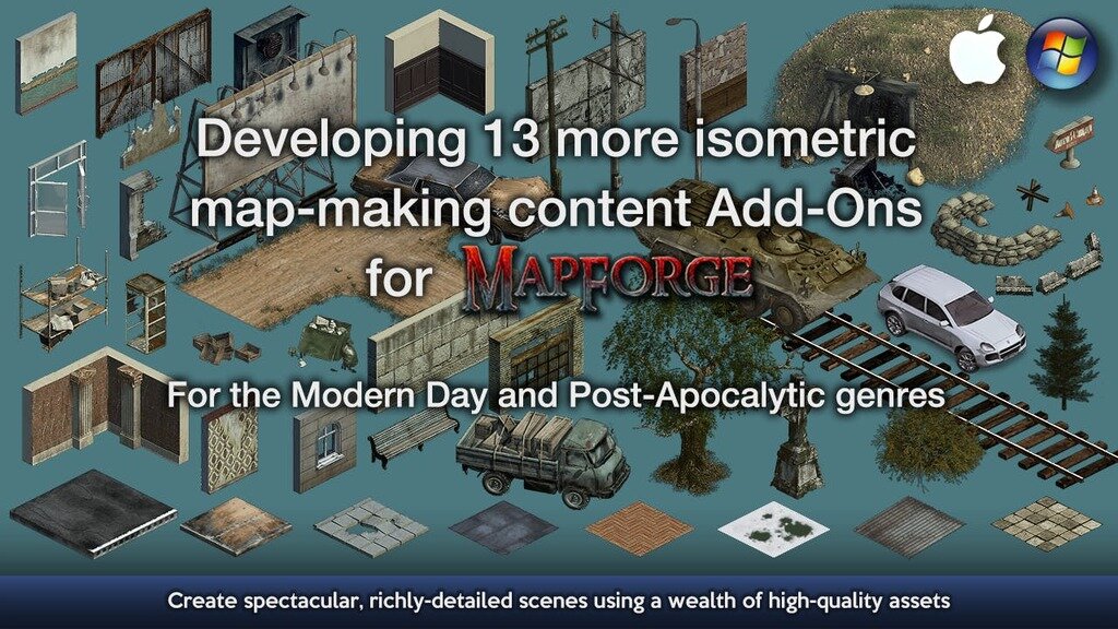 Contact the Bringing much more isometric map-making content to MapForge team on BackerKit