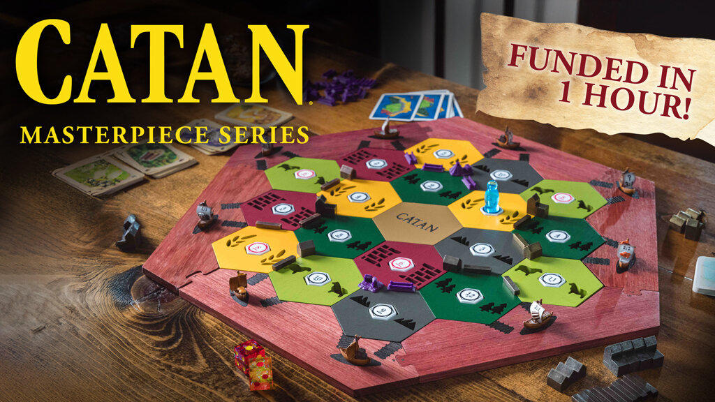 Project Updates for CATAN Masterpiece Series on BackerKit Page 1