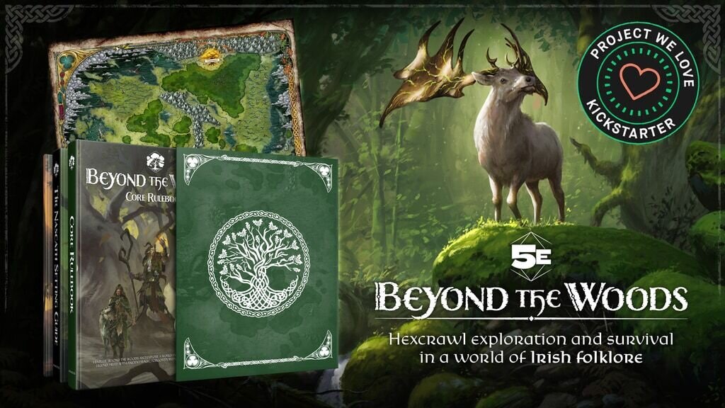 BackerKit Pledge Manager for Beyond the Woods: Open World Exploration and Survival for 5e