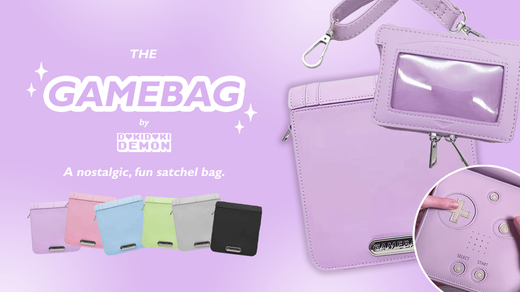 BackerKit Pledge Manager for The GAMEBAG - A Nostalgic, Fun Satchel Bag