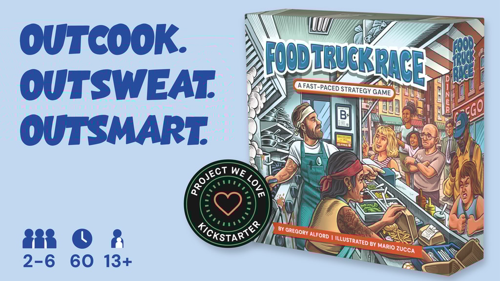 Preorder Food Truck Race: A Simultaneous-play Cooking Game on BackerKit
