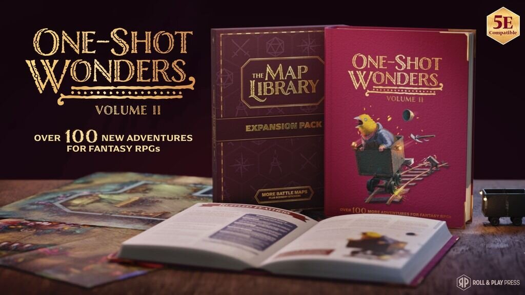 Preorder One-Shot Wonders 2: Over 100 NEW Adventures for DnD 5E on ...