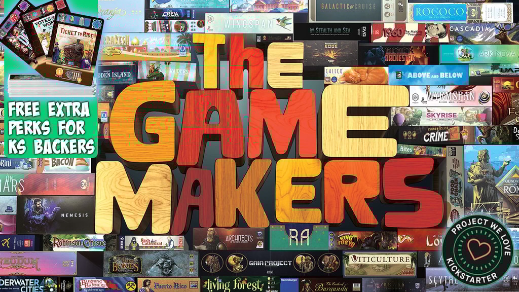 Preorder The Game Makers - An Epic Board Game About Making Games on ...