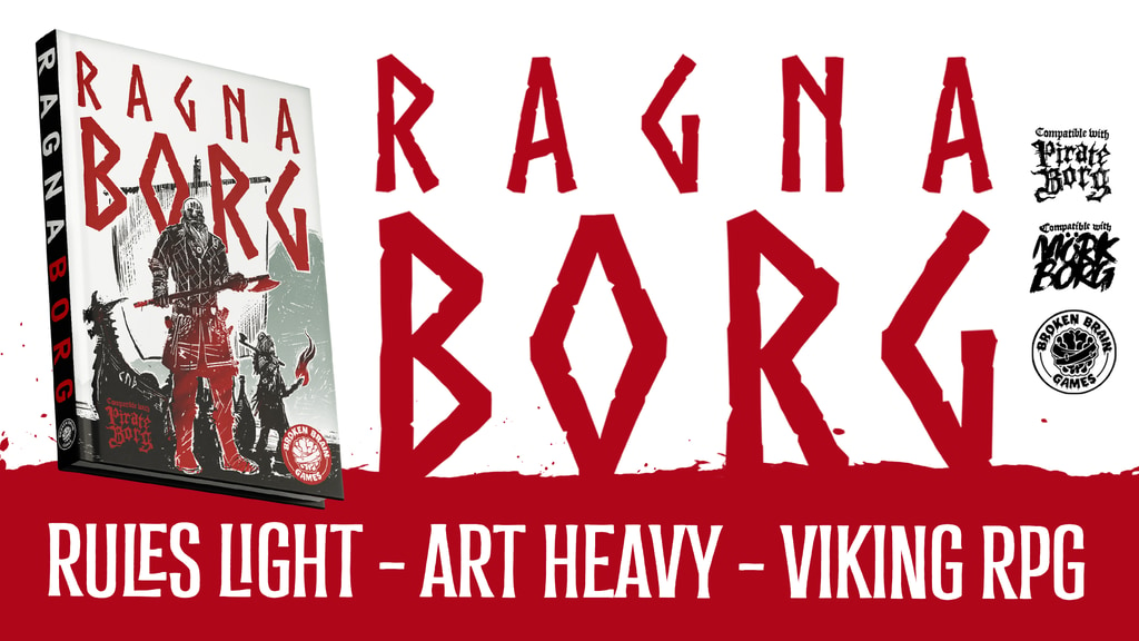 Preorder RAGNABORG on BackerKit