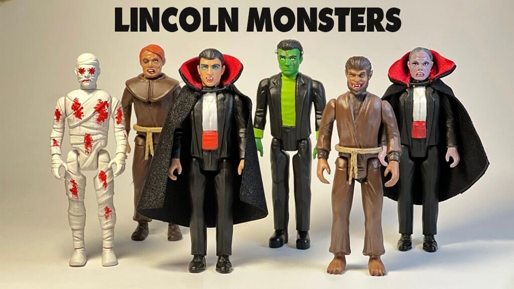 Preorder Lincoln Mini-Monsters 3.75" Action Figures on BackerKit
